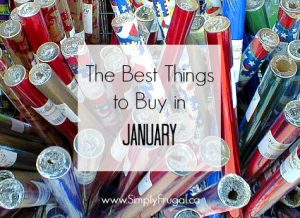 The Best Things to Buy in January