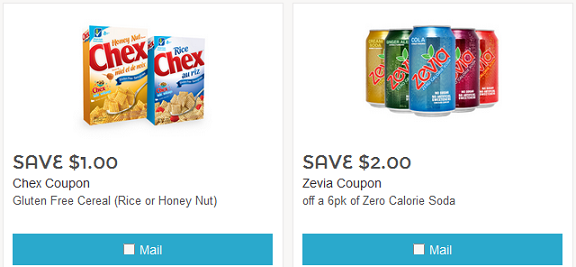 New Vim, Chex and Zevia Coupons from Save.ca