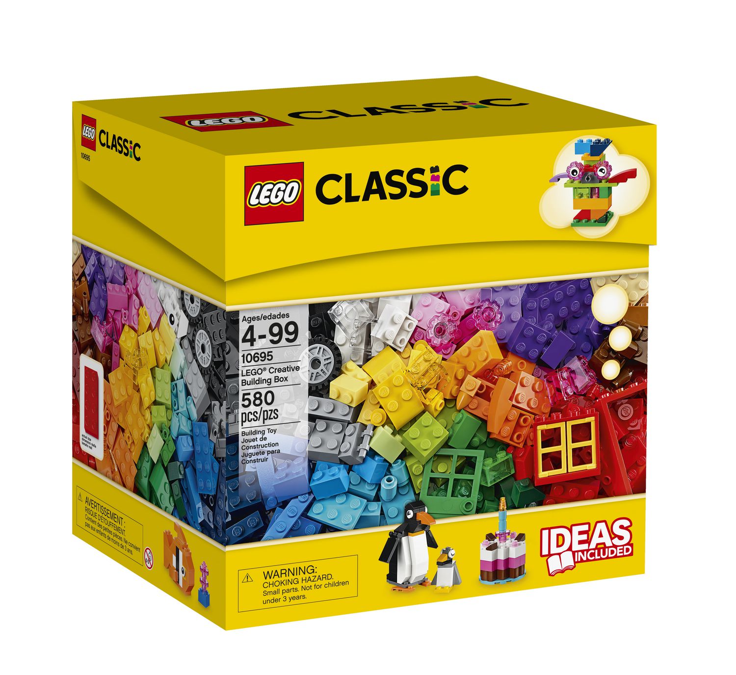 Walmart LEGO Classic Creative Building Box 580pcs Only 28
