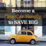 52 Ways To Save: Become a One Car Family