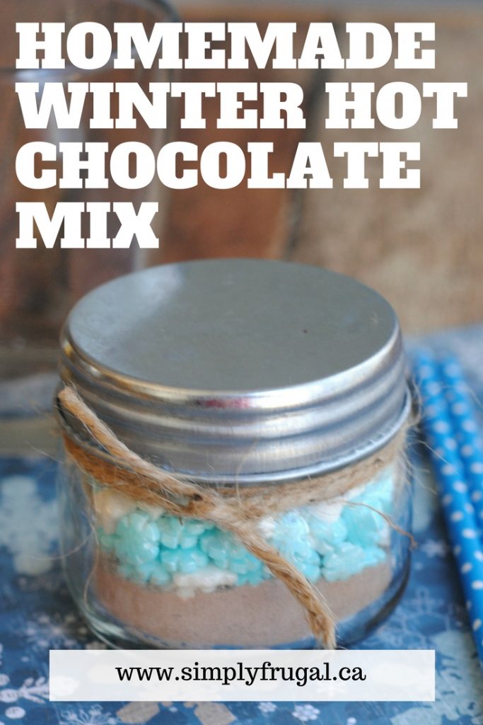A Homemade Christmas Gift: Winter Hot Chocolate Mix