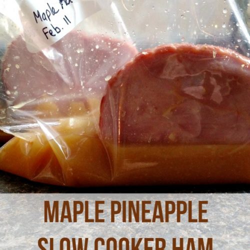 Maple Pineapple Slow Cooker Ham
