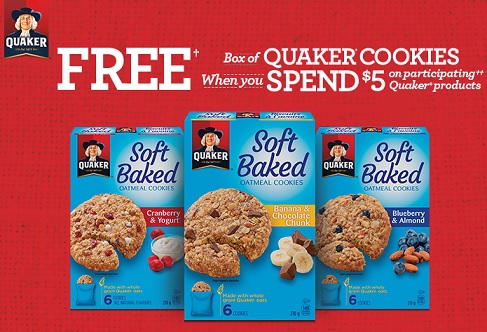 Free Quaker Cookies with Coupon