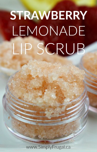 Strawberry Lemonade Lip Scrub