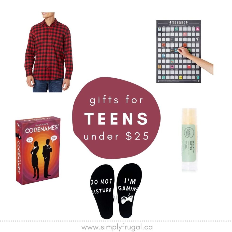Frugal Gift Ideas for Tweens and Teens