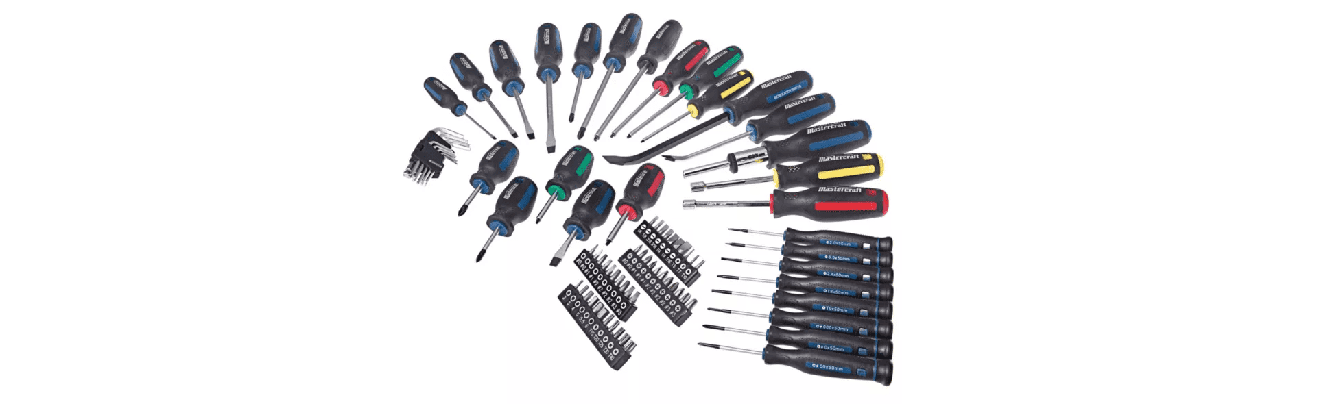 80 Piece Mastercraft Screwdriver Set Deal