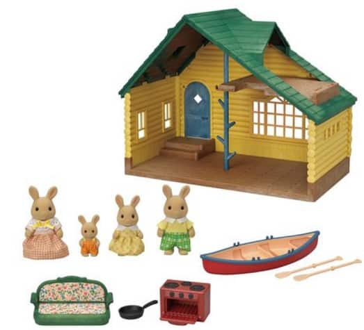 Calico Critters Log Cabin Gift Set Deal